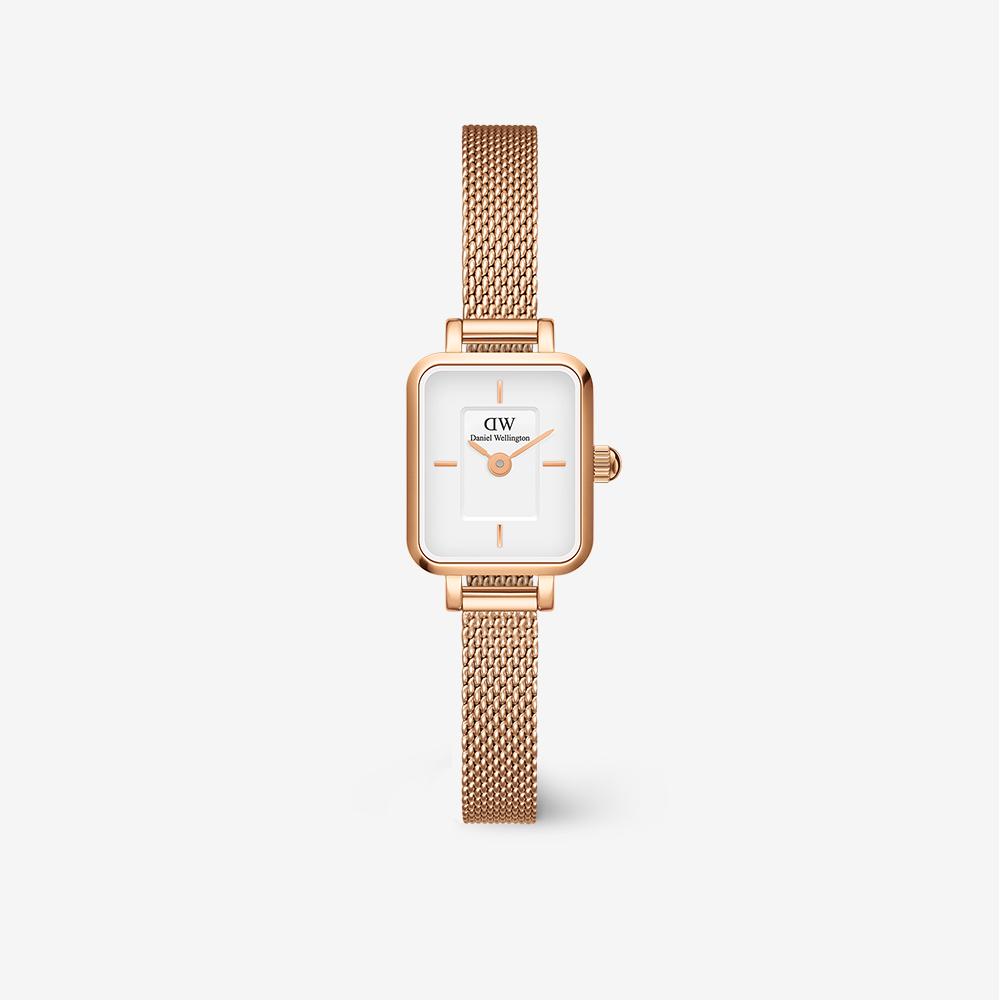 Quadro Mini - Watches for women in rose gold & gold | DW