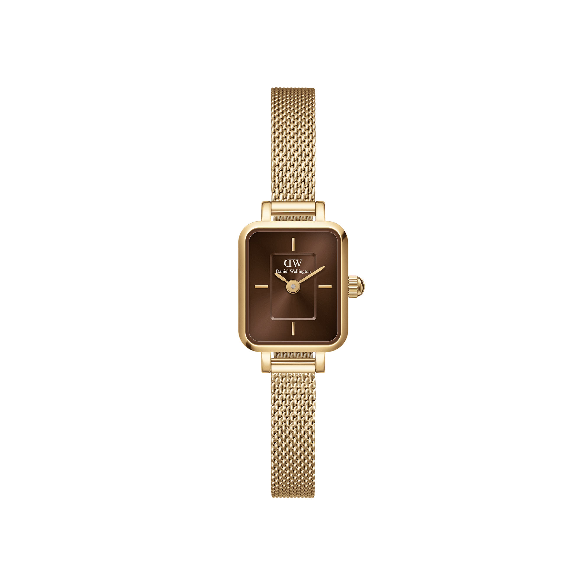 Quadro mini-amber square dial watch for women | DW