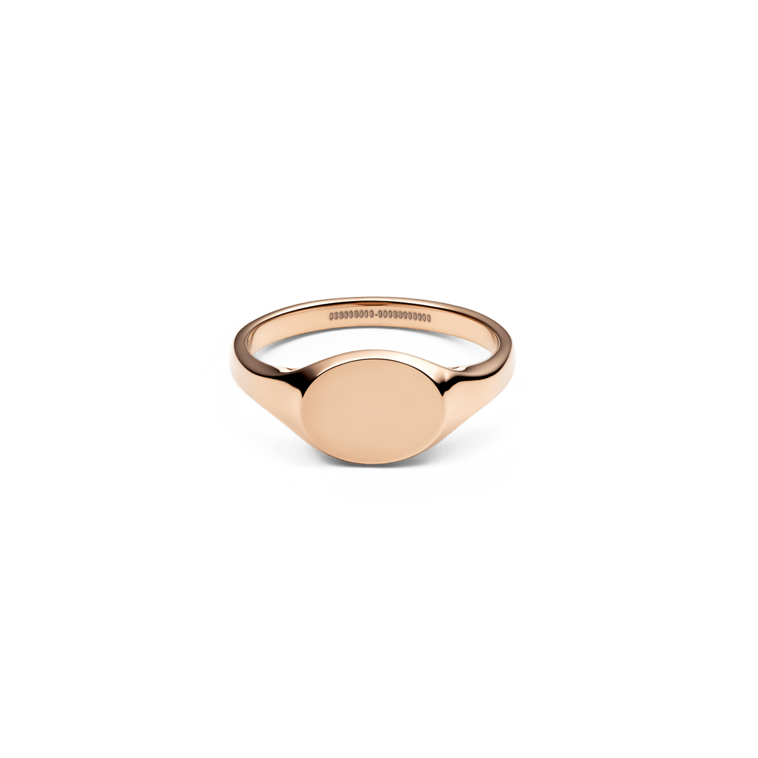 Classic Mini Signet Ring Rose Gold | DW