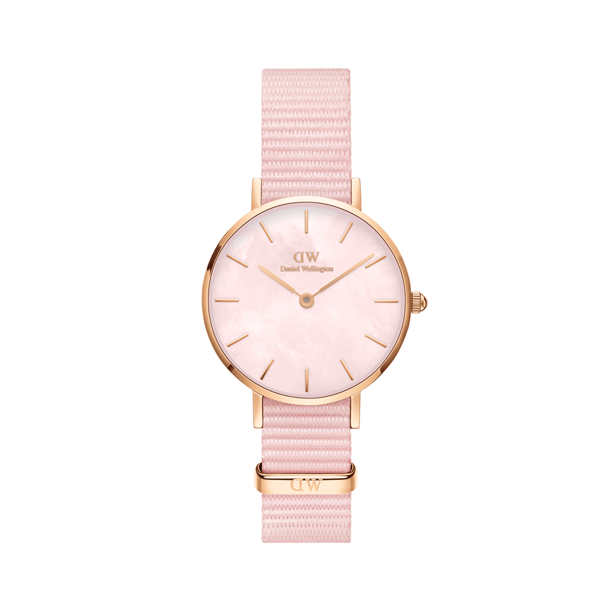Petite Coral - Small Women's Watch Pink Nato Strap | DW
