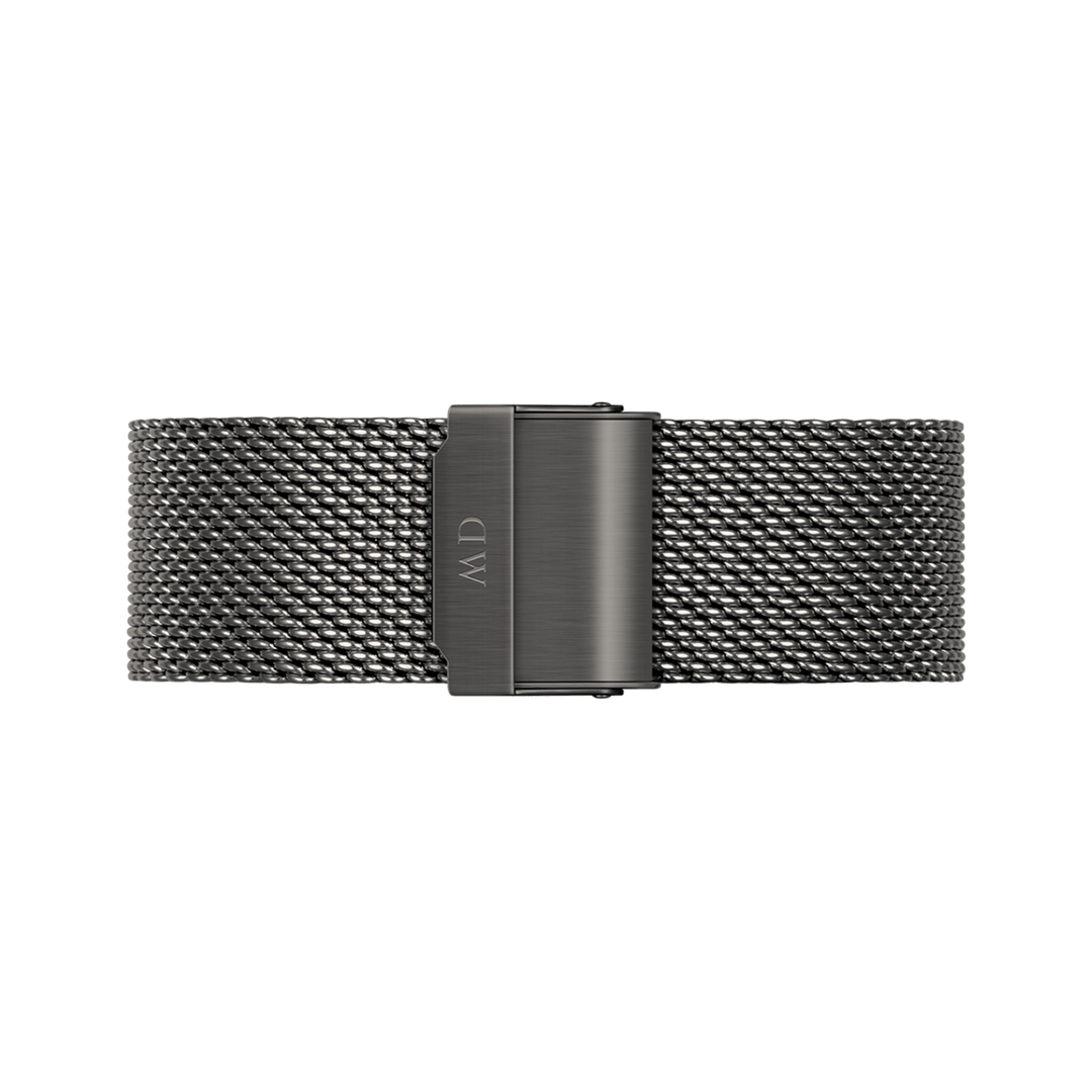 Mesh Graphite - Classic silver watch with grey dial | DW